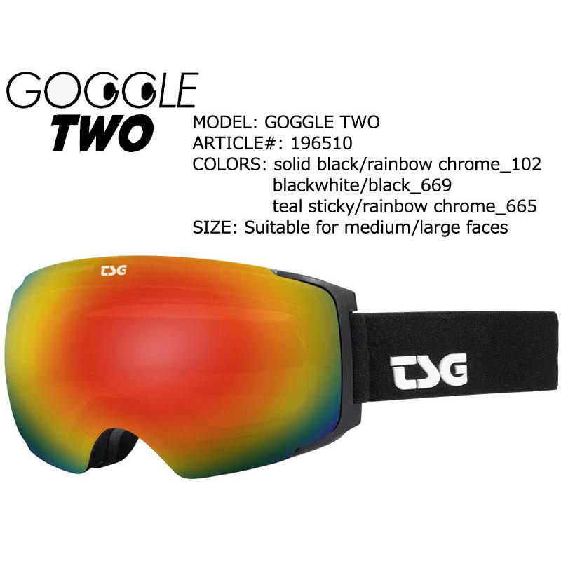22-23 TSG/ティーエスジー GOGGLE TWO マグネットレンズ ボーナスレンズ付き メンズ レディース スノーボード スキー 2023 :vice2:BREAKOUT - 通販 ...