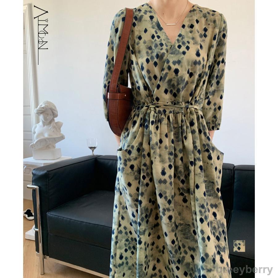 カシュクールワンピース レディース夏秋 : ベリーベリー - 通販 - Yahoo!ショッピング