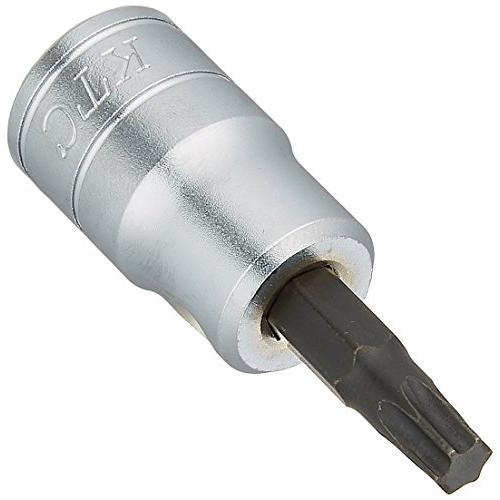 京都機械工具(KTC) 9.5mm (3/8インチ) ショートT型 トルクス ビットソケット T30 BT3T30S : BREEZE - 通販 - Yahoo!ショッピング
