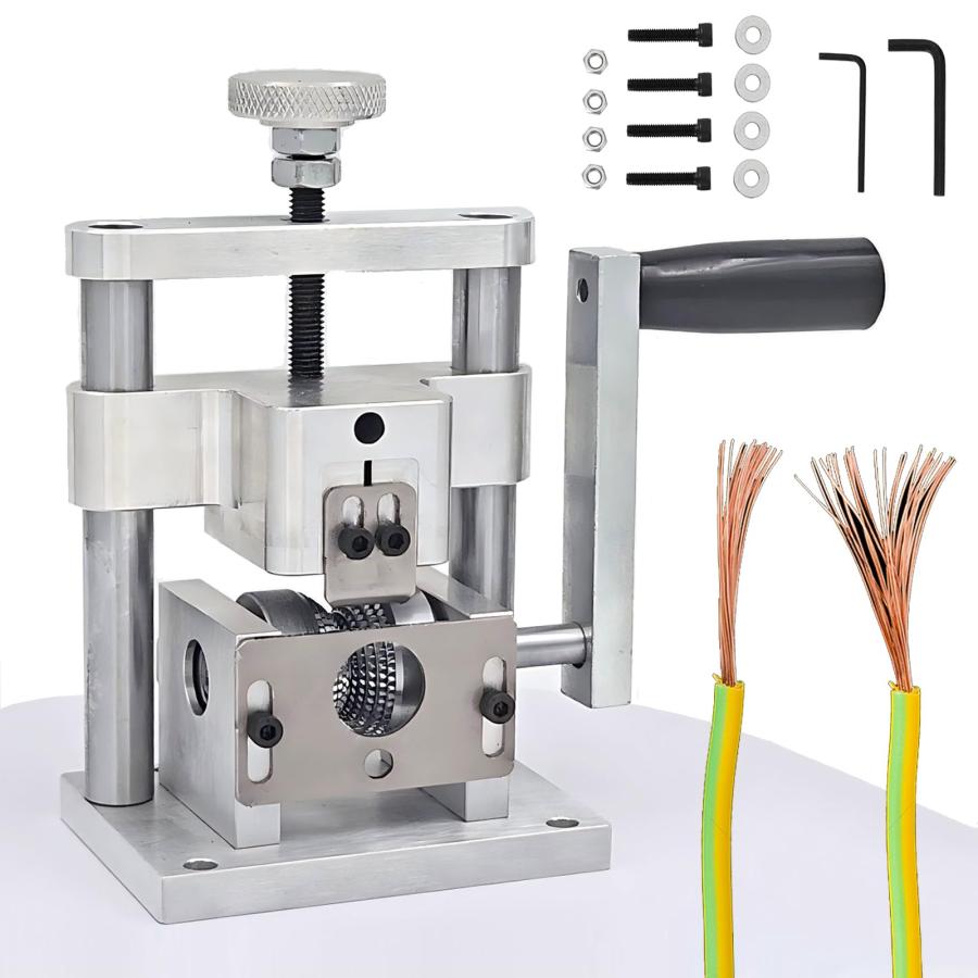 kilogorge 手動電線皮剥き機 電線皮むき工具 ワイヤーストリッパー ?径2mm-20mmに?用するケーブル? 手動・電動両用 ネジ卓上固定可能 : BREEZE - 通販 ...