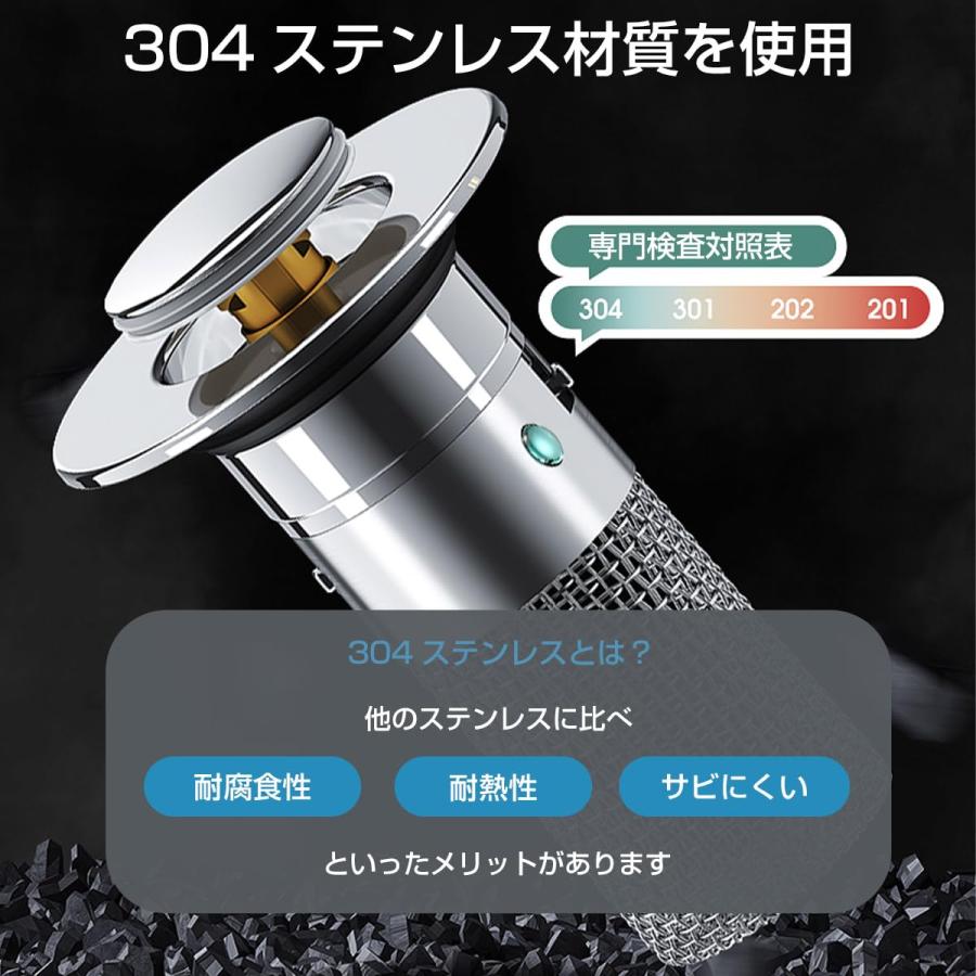 TOKAIZ ヘアキャッチャー 排水溝 ゴミ受け 排水口 洗面台 ネット ゴキブリ対策 ステンレス 蓋 34~45mm対応 目詰まり防止 掃除しやすい : BREEZE - 通販 ...