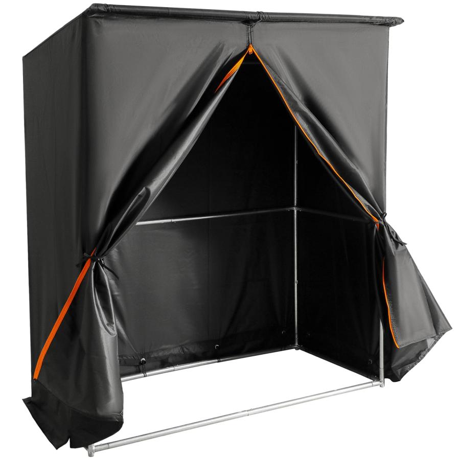 Alebert 物置 倉庫 物置テント 物置小屋 幅162×奥行73×高さ167cm 小屋 屋外 物置き テント プレハブ小屋 プレハ : BREEZE - 通販 - Yahoo!ショッピング