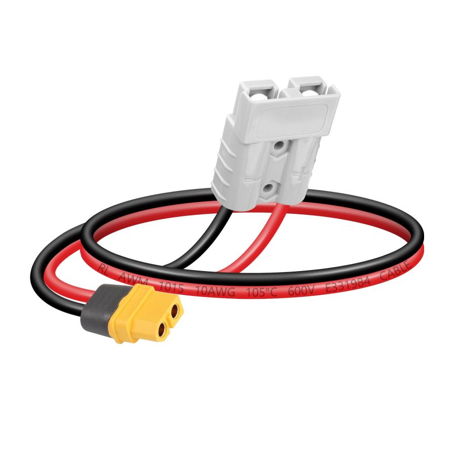 SinLoon バッテリーアダプターケーブル 10AWG ADSプラグコネクター~XT60 50AMP 600V XT60メス 30CM : BREEZE - 通販 - Yahoo!ショッピング
