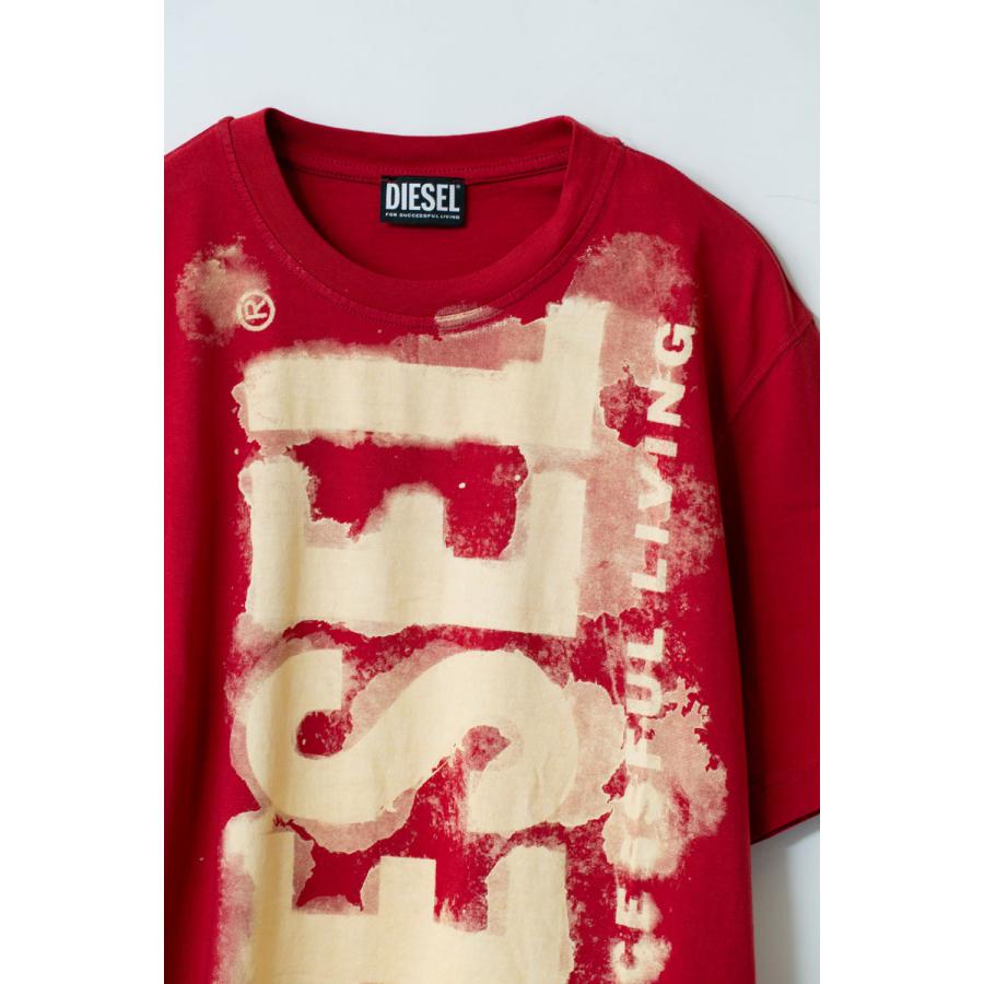 ディーゼル Tシャツ クルーネックTシャツ T-JUST-E16 メンズ A06483 0ASUB レッド DIESEL :B1570:Breramode - 通販 - Yahoo!ショッピング