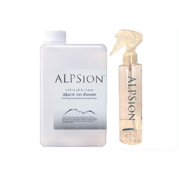 ブランド登録なし ALPSion アルピジョン アルピュア イオンシャワー 1000ml 専用スプレイヤー付 : BRハウス Yahoo!店 - 通販 - Yahoo!ショッピング