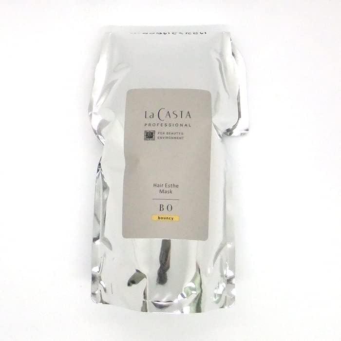 La CASTA Professional 在庫限り ラカスタ ヘアエステ マスク BO バウンシー 600g 詰替え リフィル プロフェッショナル ヘアトリートメント 弱酸性 ダメージ毛 ...