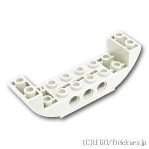 LEGO レゴ パーツ ばら売り #11301 逆カーブスロープ ダブル - 8 x 2 2：ホワイト | LEGOの部品 : レゴブロック ...