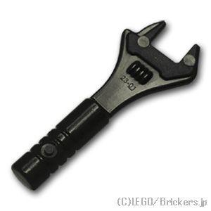 LEGO レゴ パーツ ばら売り #11402f モンキーレンチ：ブラック | LEGOの部品 : レゴブロック専門店ブリッカーズ - 通販 ...