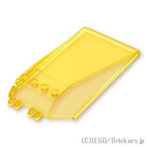 LEGO（レゴ） パーツ ばら売り #13252 ウィンドスクリーン 12 x 6 x 2 - ロックヒンジ：トランスイエロー | LEGOの ...