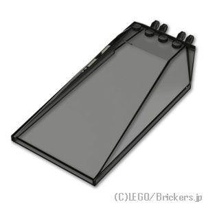 レゴ パーツ ばら売り #13252 ウィンドスクリーン 12 x 6 x 2 - ヒンジ：トランスブラック | LEGOの部品 :13252 ...