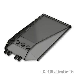 レゴ パーツ ばら売り #13252 ウィンドスクリーン 12 x 6 x 2 - ヒンジ：トランスブラック | LEGOの部品 :13252 ...