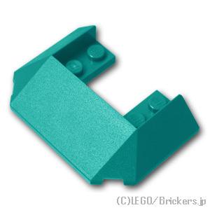 LEGO レゴ パーツ ばら売り #13269 トレイン ルーフ 6 x 4：ダークターコイズ | LEGOの部品 : ブロックパーツ専門店 ...