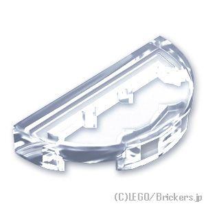 LEGO レゴ パーツ ばら売り #1748 タイル 1 x - ハーフラウンド：トランスクリアー | LEGOの部品 : レゴブロック専門店 ...