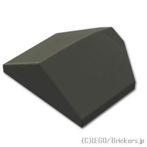 LEGO レゴ パーツ ばら売り #1762 カーブスロープ 33°ダブル - 2 x ：ブラック | LEGOの部品 : ブロックパーツ専門 ...