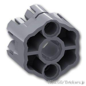 LEGO（レゴ） パーツ ばら売り #18588 6バレル ラピッドシューター：ダークグレー | LEGOの部品 : ブロックパーツ専門店 ...