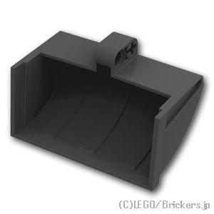 LEGO レゴ パーツ ばら売り #18943 テクニック ショベル バケット 5 x 7 4 1/2 - クラムシェル型：ブラック ...
