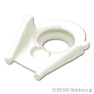 LEGO レゴ パーツ ばら売り #19917 ミニフィグネックカラー - ダースベイダーヘルメットボトム：ホワイト | LEGOの部品 ...