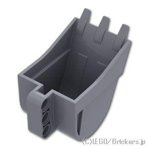LEGO レゴ パーツ ばら売り #24120 テクニックディガーバケット 4 x 7 - ショベル：ダークグレー | LEGOの部品 ...