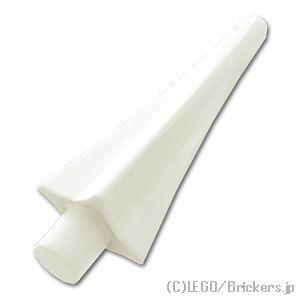 LEGO レゴ パーツ ばら売り #24482 槍の穂先：ホワイト | LEGOの部品 : ブロックパーツ専門店ブリッカーズ - 通販 ...