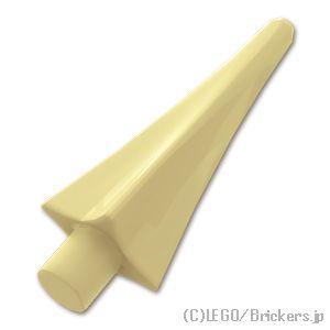 LEGO レゴ パーツ ばら売り #24482 槍の穂先：タン | LEGOの部品 : ブロックパーツ専門店ブリッカーズ - 通販 ...