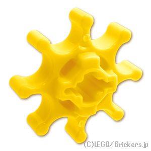 LEGO レゴ パーツ ばら売り #2474 テクニック ラチェット ギア - 8歯：イエロー | LEGOの部品 : レゴブロック専門店 ...