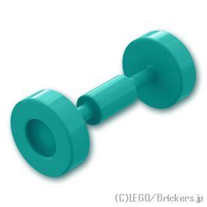 LEGO レゴ パーツ ばら売り #2496 トロリー / スケボー ホイール：ダークターコイズ | LEGOの部品 : ブロックパーツ専門店 ...