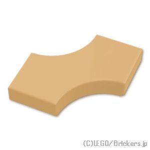 LEGO レゴ パーツ ばら売り #3396 タイル 2 x - ダブルアロー：ミディアムタン | LEGOの部品 : レゴブロック専門店 ...