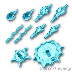 レゴ パーツ ばら売り #35032 パワー・バースト - マルチパック：トランスライトブルー | LEGOの部品 : 35032-042 ...