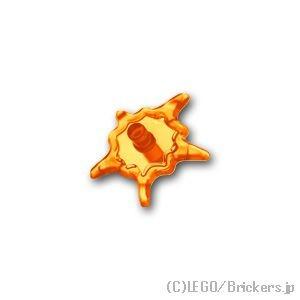 LEGO レゴ パーツ ばら売り #35032f パワーバースト スモールシールド - バーエンド：トランスオレンジ | LEGOの部品 ...