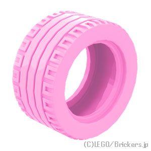 レゴ パーツ ばら売り #44309 タイヤ 43.2 x 22 ZR：ブライトピンク | LEGOの部品 : 44309-222 : レゴ ...