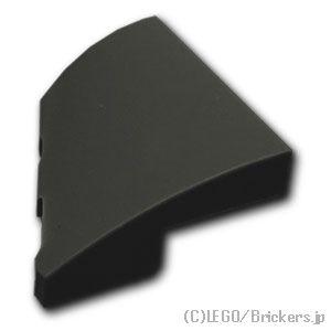 LEGO レゴ パーツ ばら売り #5093 カーブ ウェッジ 2×2×2/3 - 右：ブラック | LEGOの部品 : レゴブロック専門店 ...