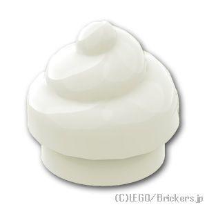 LEGO レゴ パーツ ばら売り #53119 ラウンド プレート 1 x - スワール / ツイスト：ホワイト | LEGOの部品 ...