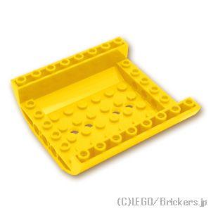 LEGO レゴ パーツ ばら売り #54091 ダブル 逆 カーブ スロープ - 8 x 2：イエロー | LEGOの部品 : レゴブロック ...