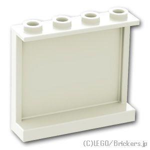 LEGO レゴ パーツ ばら売り #60581 パネル 1 x 4 3 - サイドサポート：ホワイト | LEGOの部品 : ブロックパーツ ...