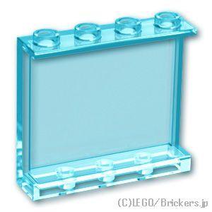 LEGO レゴ パーツ ばら売り #60581 パネル 1 x 4 3 - サイドサポート：トランスライトブルー | LEGOの部品 ...