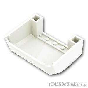 LEGO レゴ パーツ ばら売り #61484 ウィンドスクリーン 5 x 6 2 - カーブトップ：ホワイト | LEGOの部品 ...