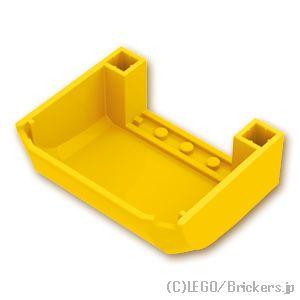 LEGO レゴ パーツ ばら売り #61484 ウィンドスクリーン 5 x 6 2 - カーブトップ：イエロー | LEGOの部品 : レゴ ...