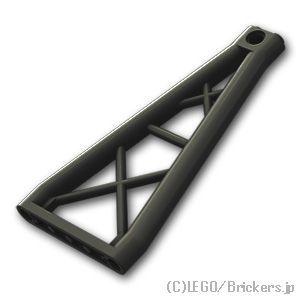 LEGO レゴ パーツ ばら売り #64449 サポート 1 x 6 10 - 三角桁：ブラック | LEGOの部品 : レゴブロック専門店 ...