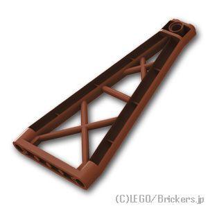 レゴ パーツ ばら売り #64449 サポート 1 x 6 x 10 - 三角桁：ブラウン | LEGOの部品 :64449-192:レゴ ...