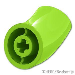 レゴ パーツ ばら売り #65473 ブロック ラウンド 2 x 2 d. 45°エルボー：ライム | LEGOの部品 : 65473-119 ...