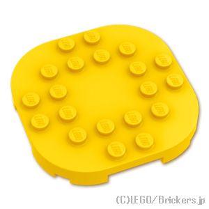 LEGO レゴ パーツ ばら売り #66789 ラウンド コーナー プレート 6 x - 4足：イエロー | LEGOの部品 : ブロック ...