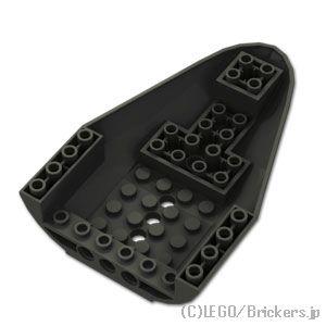 LEGO レゴ パーツ ばら売り #67243 航空機胴体 8 x 12 - 前方下部：ブラック | LEGOの部品 : レゴブロック専門店 ...