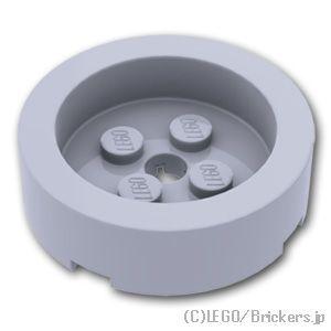 LEGO レゴ パーツ ばら売り #68325 ブロック 4 x ラウンド - 凹センター ピンホール：グレー | LEGOの部品 ...
