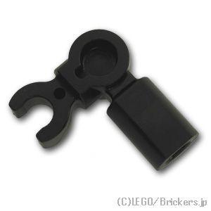 LEGO（レゴ） パーツ ばら売り #72869 バー ホルダー - 角度の付いたクリップ：ブラック | LEGOの部品 : ブロックパーツ ...