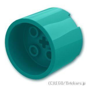 LEGO レゴ パーツ ばら売り #73111 ブロック ラウンド 3 x 2 - 軸穴：ダークターコイズ | LEGOの部品 : レゴ ...