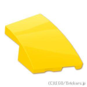 LEGO レゴ パーツ ばら売り #80178 カーブ ウェッジ 3 x 2 - 右：イエロー | LEGOの部品 : ブロックパーツ専門店 ...
