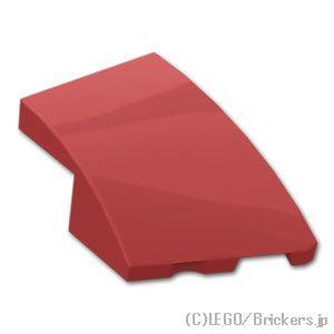 レゴ パーツ ばら売り #80178 ウェッジ 3 x 2 - 右 スタッド無：ダークレッド | LEGOの部品 :80178-154:レゴ ...