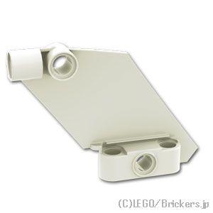 LEGO レゴ パーツ ばら売り #80268 テクニック パネル カーブ #60 5 x 7 テーパー 右：ホワイト | LEGOの部品 ...