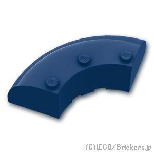 レゴ ブロック パーツ ばら売り #87559 ラウンドコーナー 6 x 6 x 2：ダークブルー | LEGOの部品 :87559-140 ...