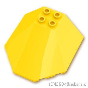 LEGO レゴ パーツ ばら売り #87606 ウィンドスクリーン 6 x 2 - キャノピー：イエロー | LEGOの部品 : ブロック ...